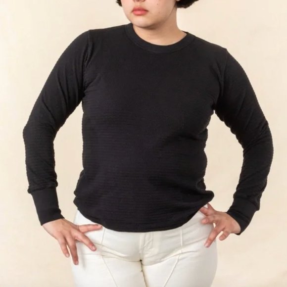Big Bud Press | Tops | Big Bud Press Honeycomb Thermal In Black | Poshmark